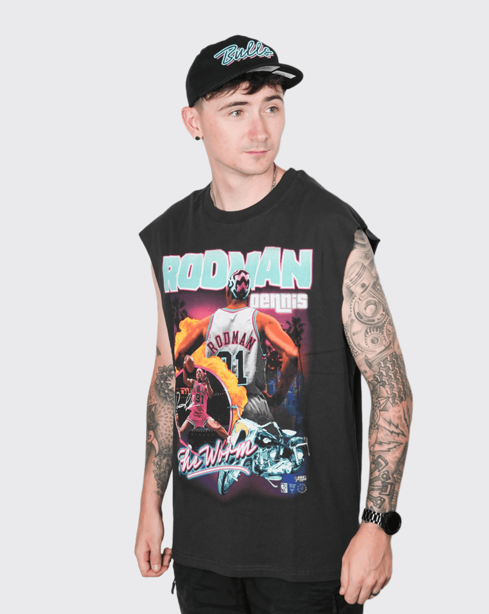 Mitchell and Ness Vice Muscle Bulls Rodman | trainers AUS