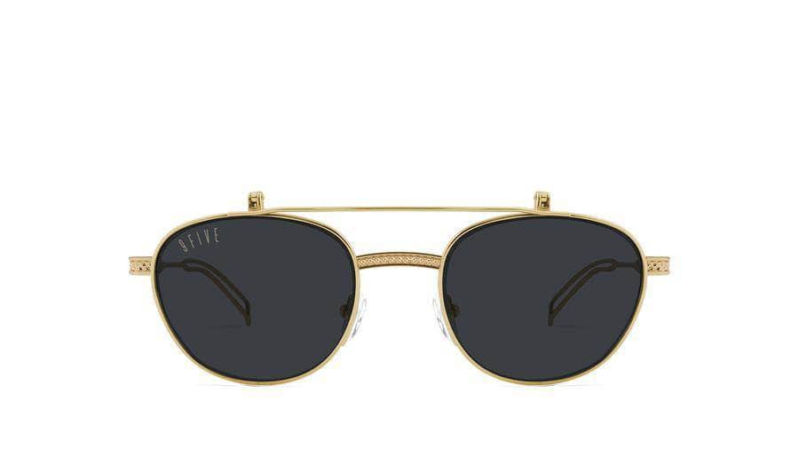 9five dime flip up 24k gold sunglasses | afterpay | trainers-store