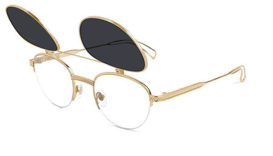 9five dime flip up 24k gold sunglasses | afterpay | trainers-store