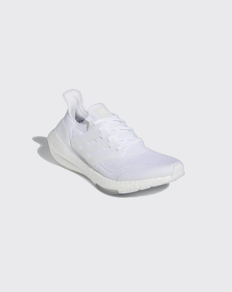 Adidas Women’s Ultraboost 21 | FY0403 | Ftwwht/Ftwwht/Grethr | Trainers ...
