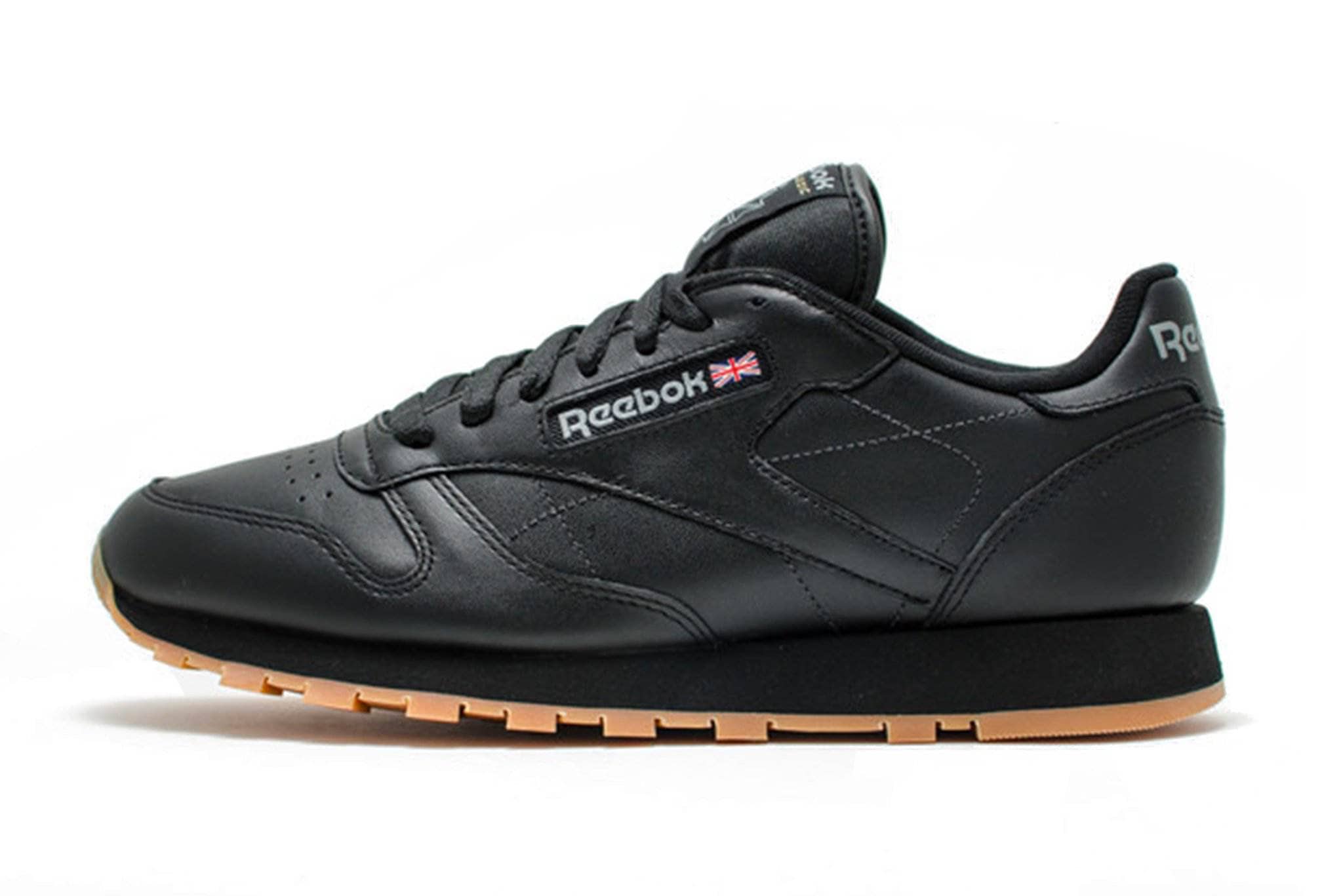 reebok cl leather | 49800 | Black Gum | trainers-store.com.au