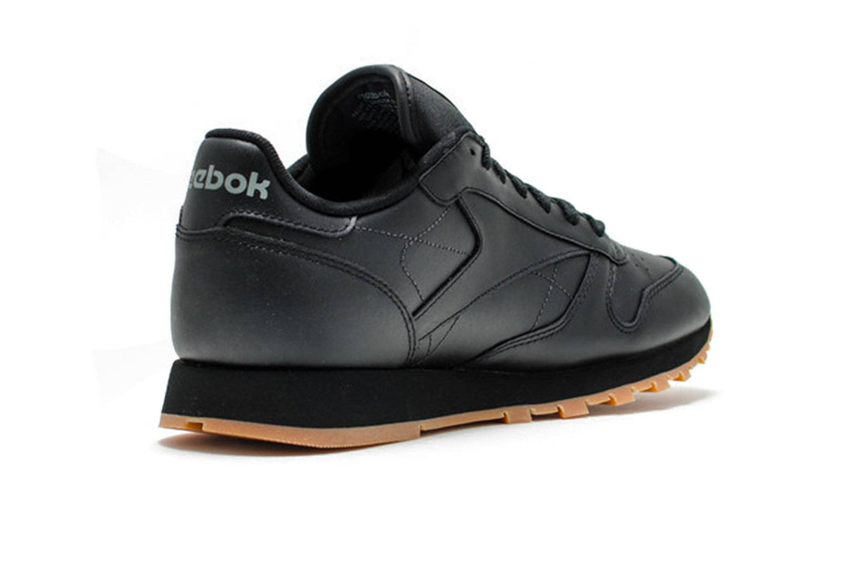reebok cl leather | 49800 | Black Gum | trainers-store.com.au
