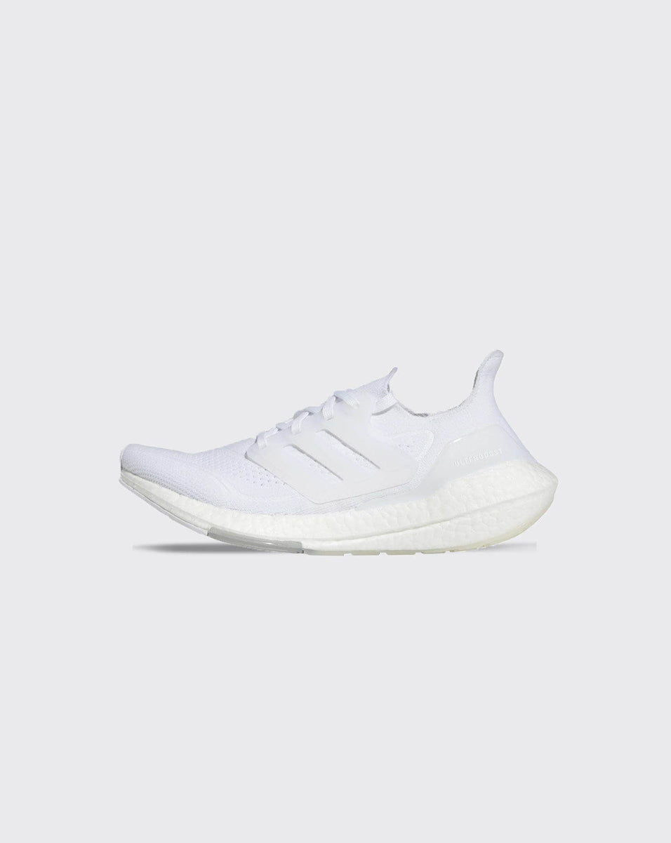Adidas Women’s Ultraboost 21 | FY0403 | Ftwwht/Ftwwht/Grethr | Trainers ...